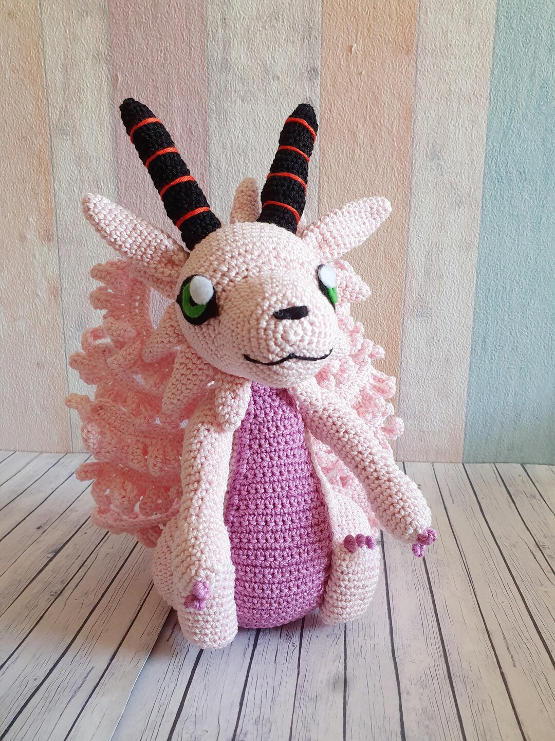 Digimon Amigurumi Holydramon Plush Crochet Digimon Plush Magnadramon ...