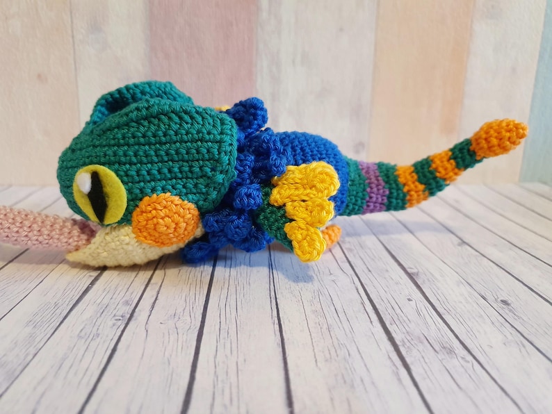 Monster Hunter Amigurumi Dragon Pukei Pukei Crochet Plush Handmade Doll ...