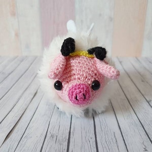 Monster Hunter Amigurumi Poogie Bee Pig Crochet Doll Crochet Decoration ...