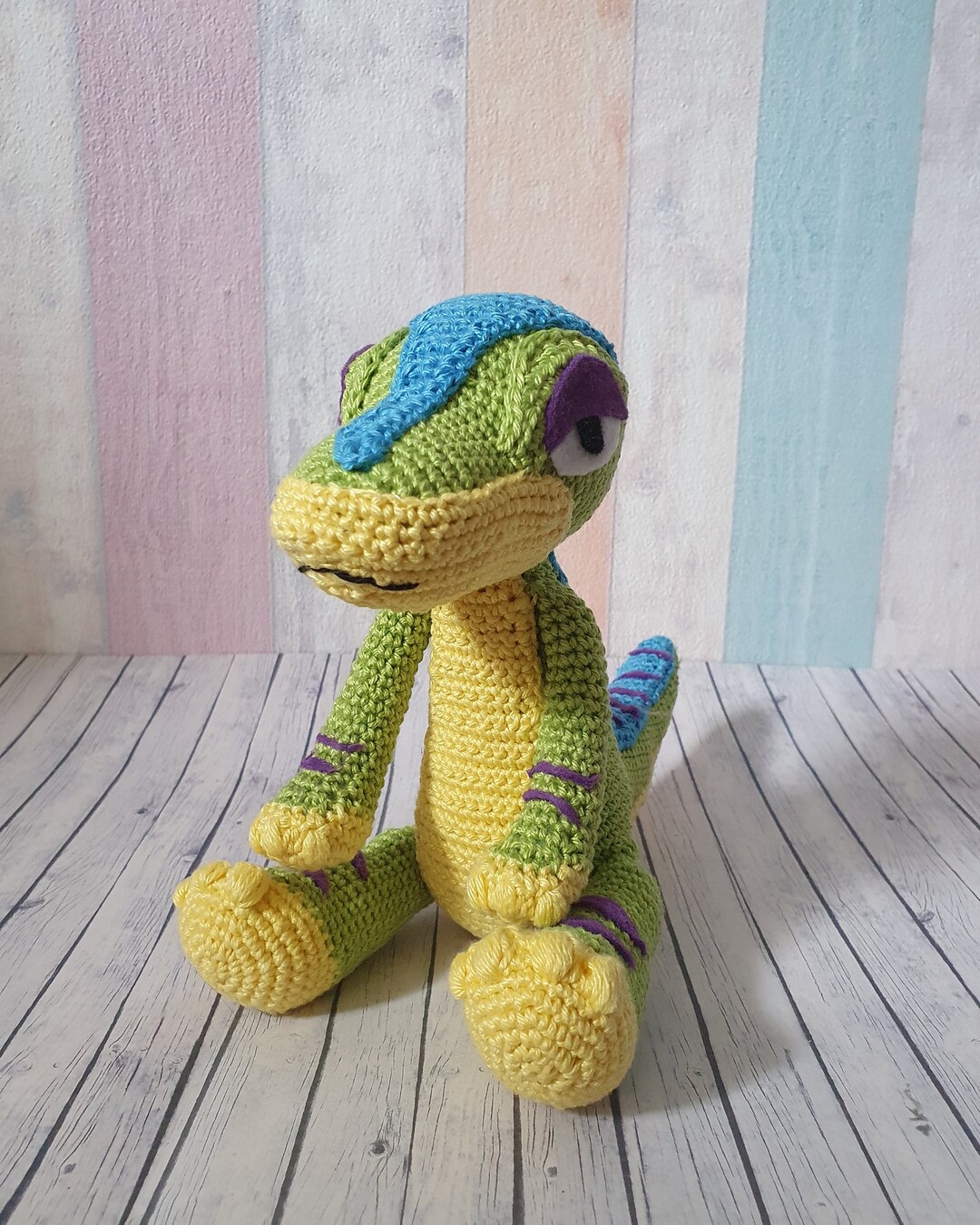 Amigurumi Gex Gecko Crochet Doll Handmade Decoration Kawaii Plush - Etsy