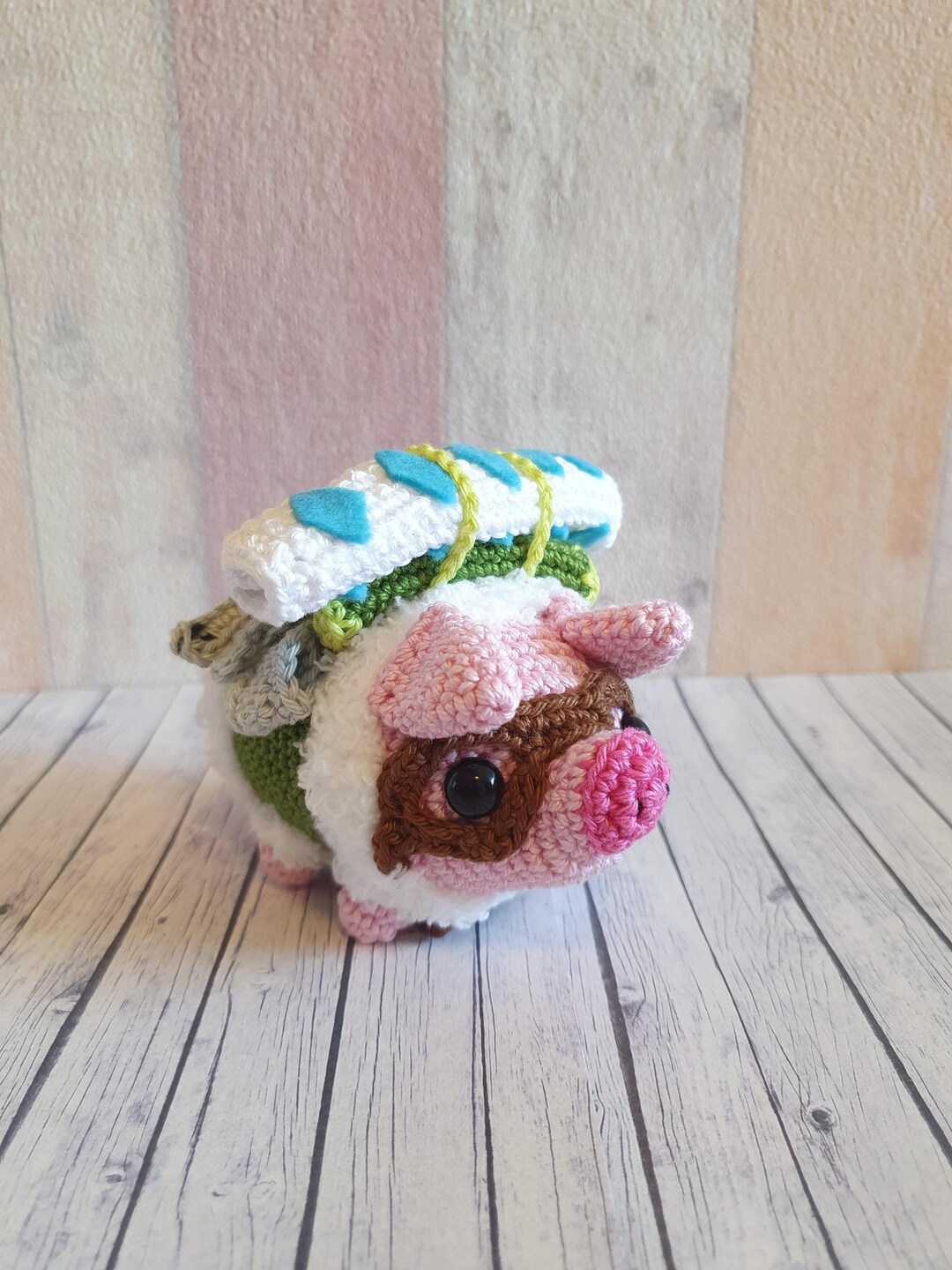 Monster Hunter Amigurumi Poogie Apprentice Fiver Crochet Plush Handmade ...