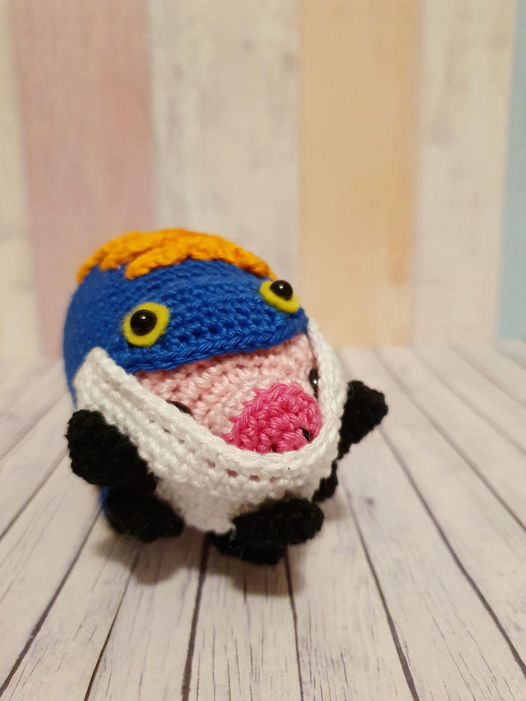 Monster Hunter Amigurumi Poogie Dodogama Crochet Doll Home Decor Gaming ...