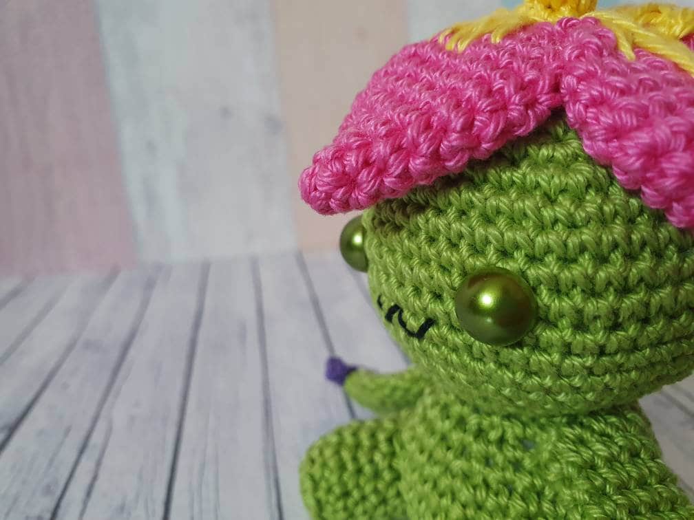Digimon Amigurumi Palmon Crochet Doll Crocheted Plush - Etsy