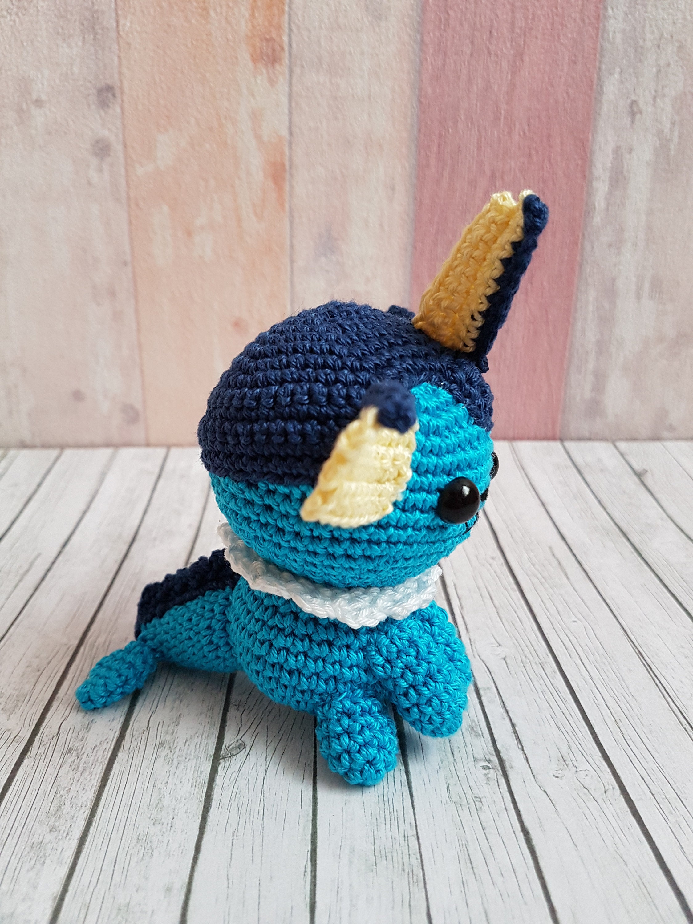 Pokemon Amigurumi Aquana Vaporeon Crochet Doll Crochet - Etsy