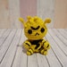 Pokemon Amigurumi Elektek Electabuzz Crochet Doll Crochet Decoration ...