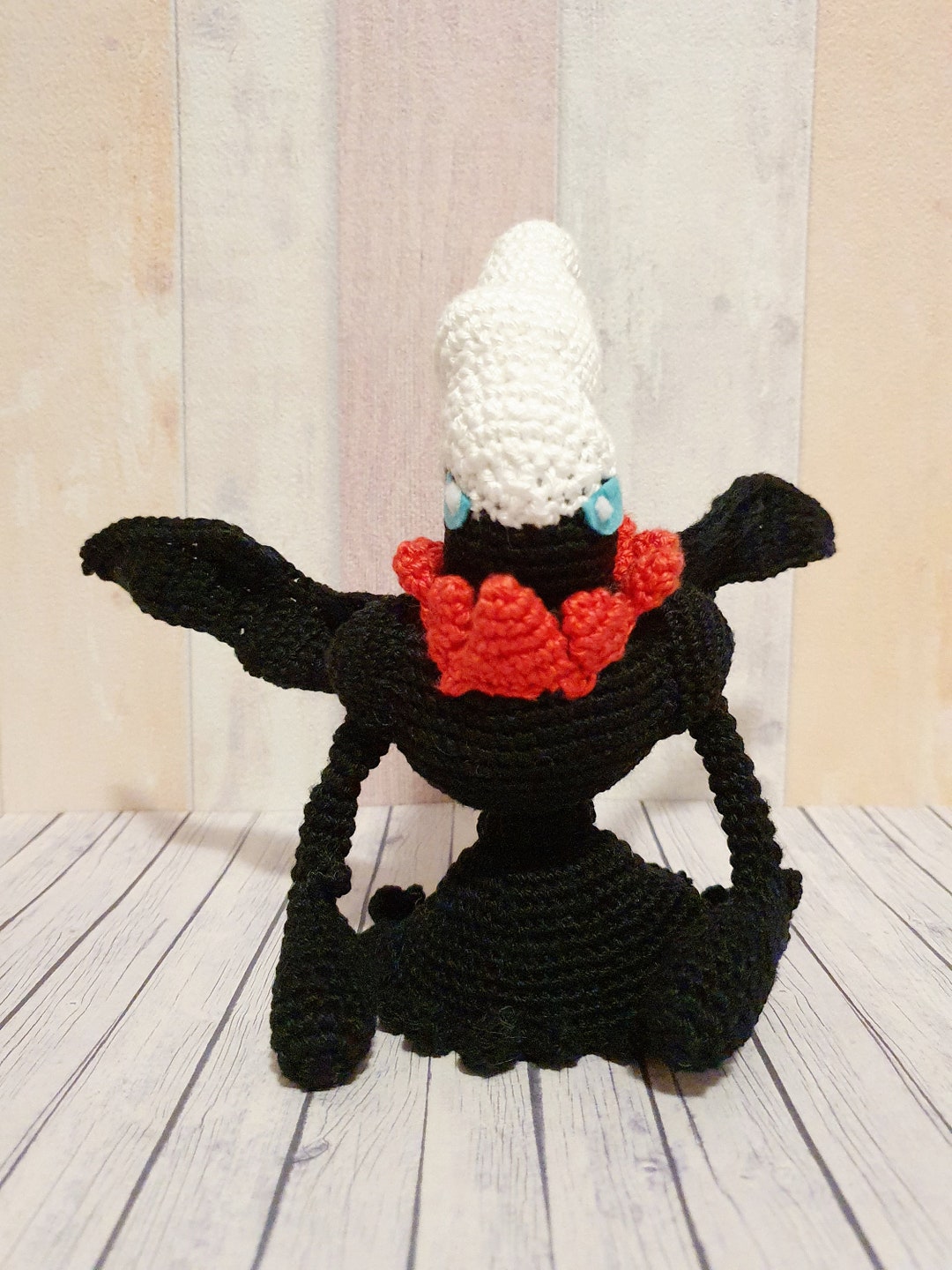 Pokemon Amigurumi Darkrai Crochet Plush Home Decor - Etsy