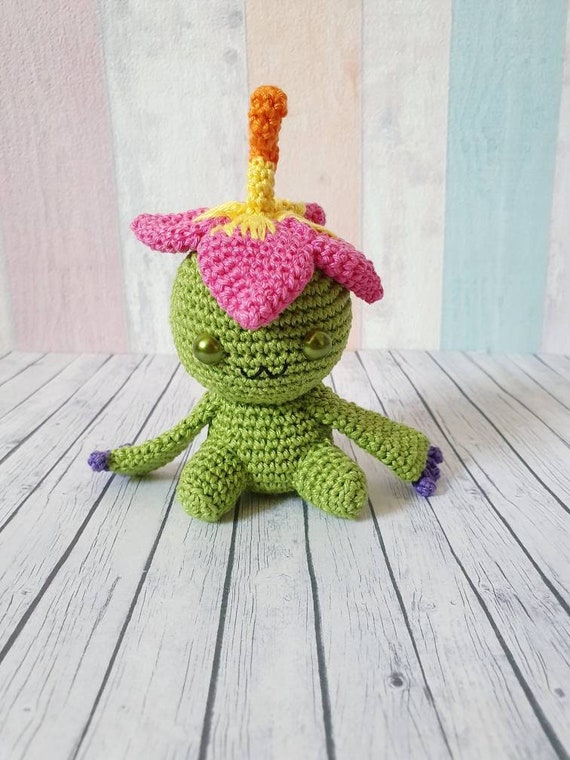 Digimon Amigurumi Palmon Crochet Doll Crocheted Plush - Etsy Australia
