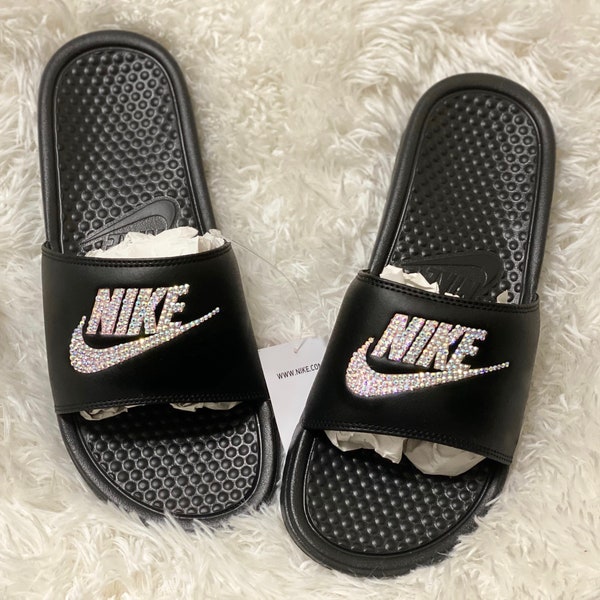 Bling Nike Slides - Etsy