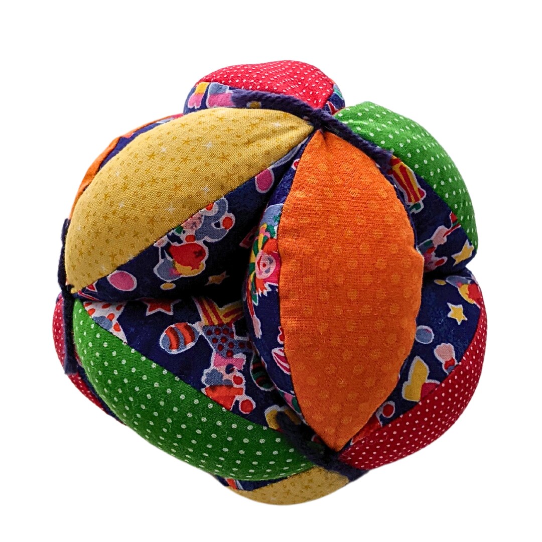 Fabric Baby Ball Circus Clown Nursery Decor Toddler Gift - Etsy