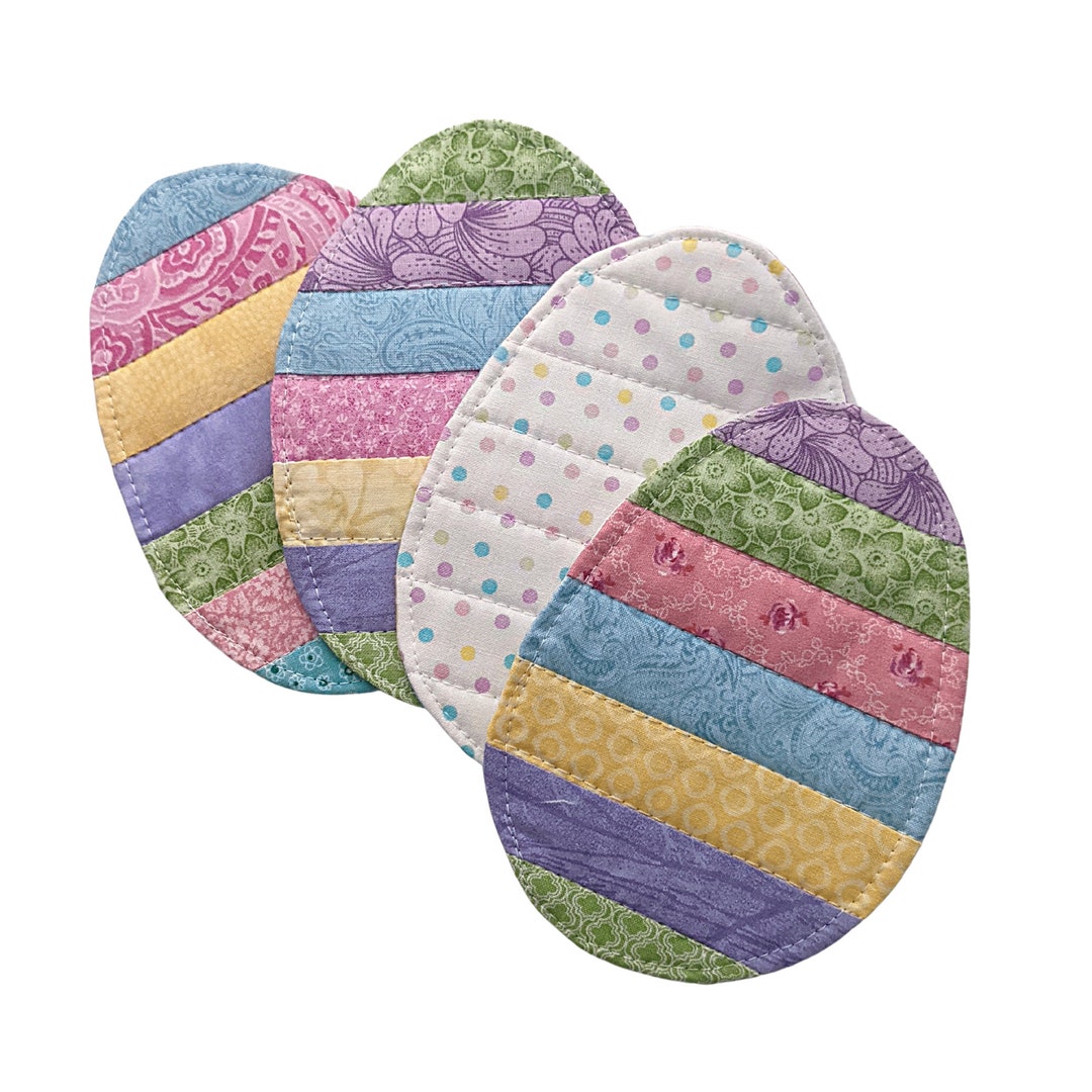 Easter Egg Mug Rug・spring Home Decor - Etsy