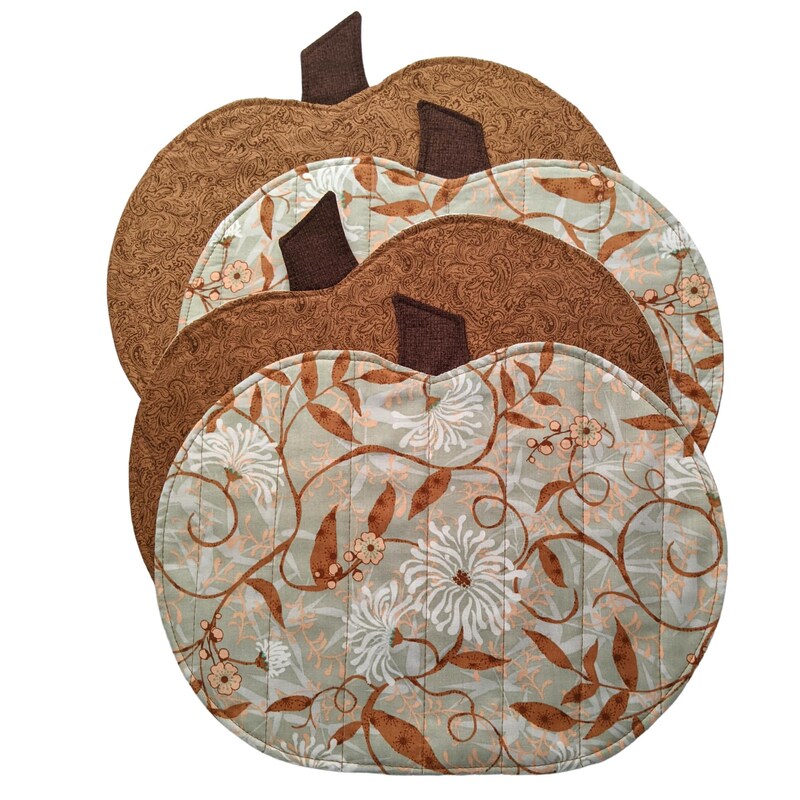 Pumpkin Placemat - Etsy