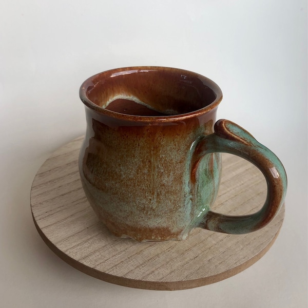 Pottery Coffee Mugs Thumb Rest - Etsy