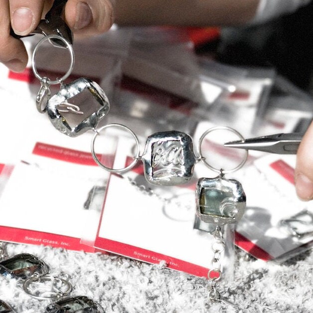 Coca Cola Sea Glass Necklace Sustainable Jewelry Vintage Coca Cola ...