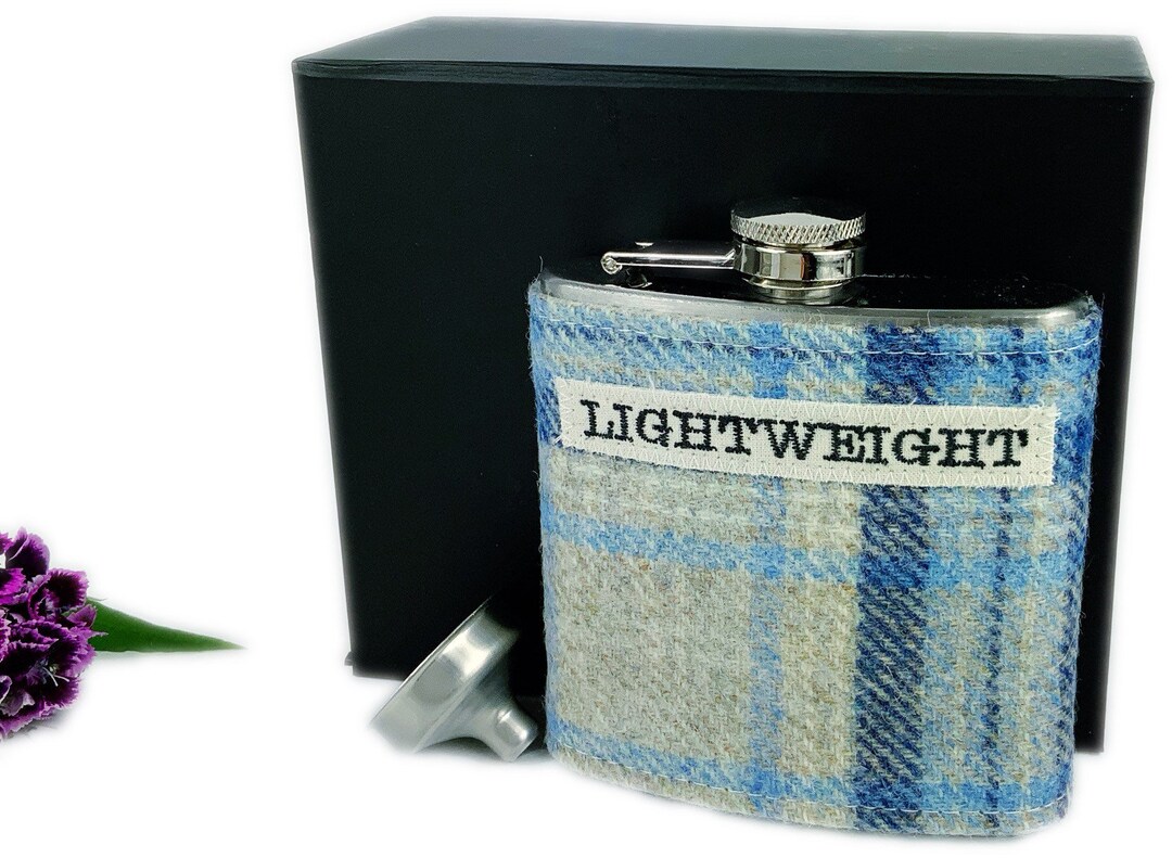 Lightweight Funny Tweed Hip Flask Ladies Hip Flask Mens - Etsy