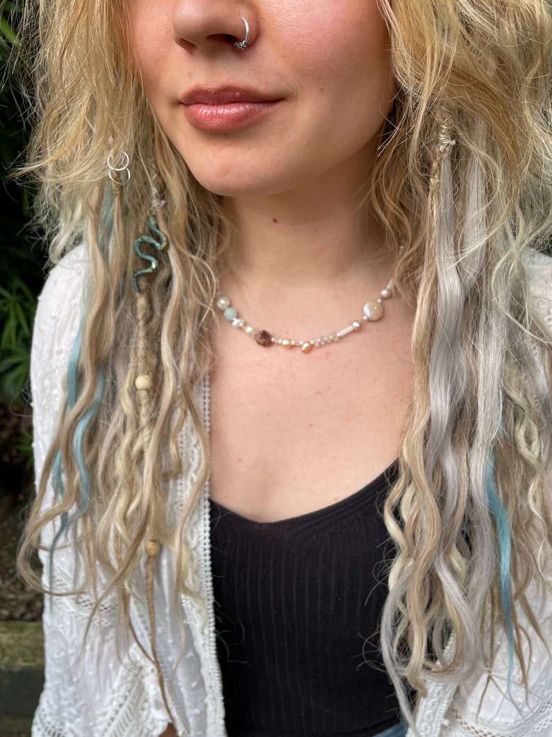 Synthetic Dreads Miami Girl Set Natural Ash Blonde and - Etsy