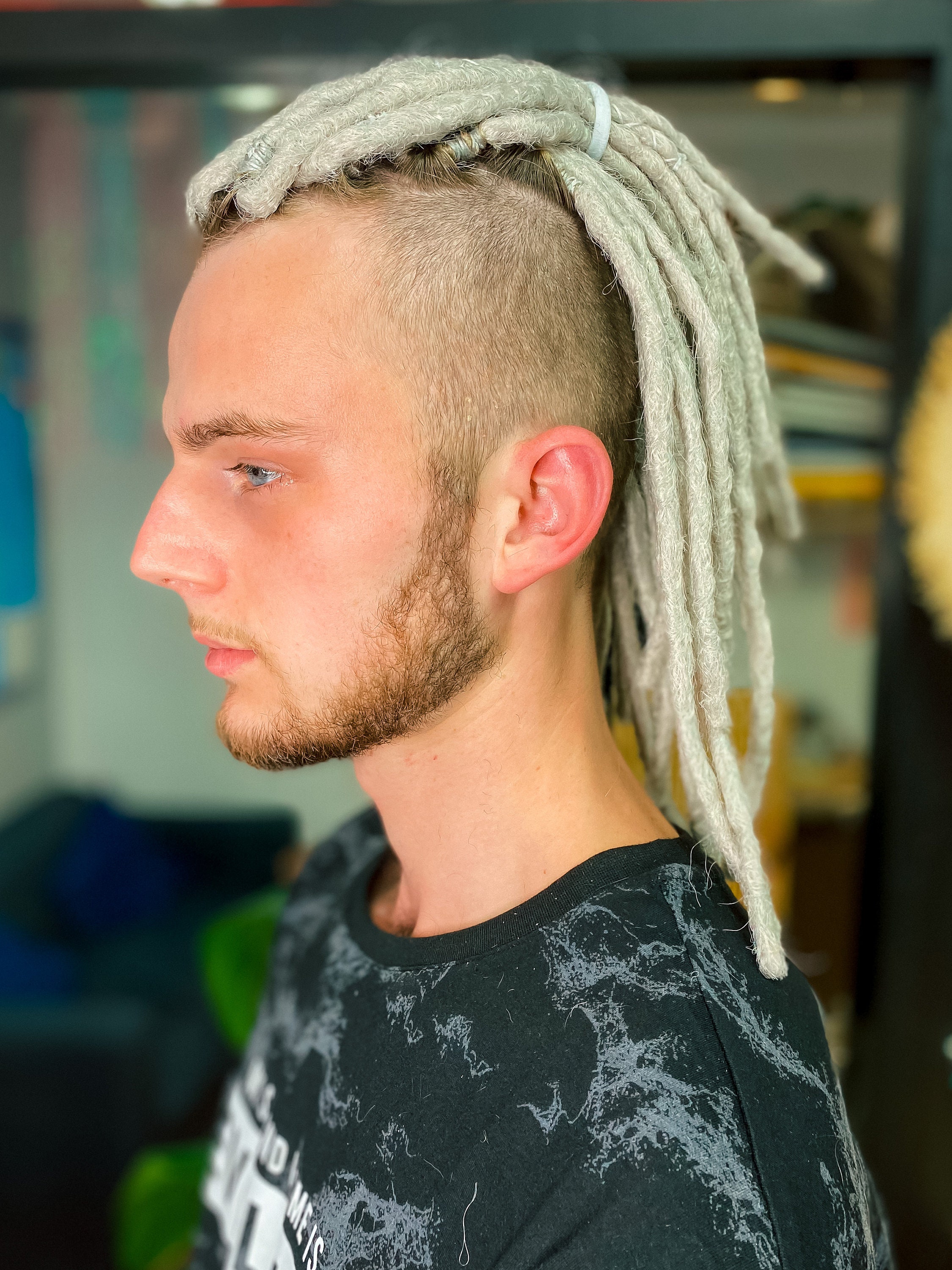 Synthetic Dreads Mens Dreads Viking Ash Blonde Set Crochet - Etsy