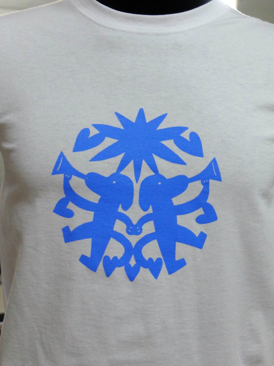 DOGS & TRUMPETS T Shirt Designed and Licensed by Jad Fair - Etsy