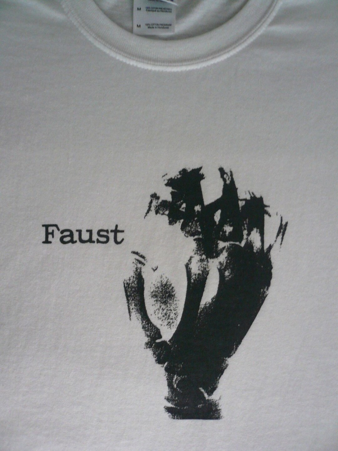 FAUST Krautrock T Shirt - Last One ! - Etsy UK