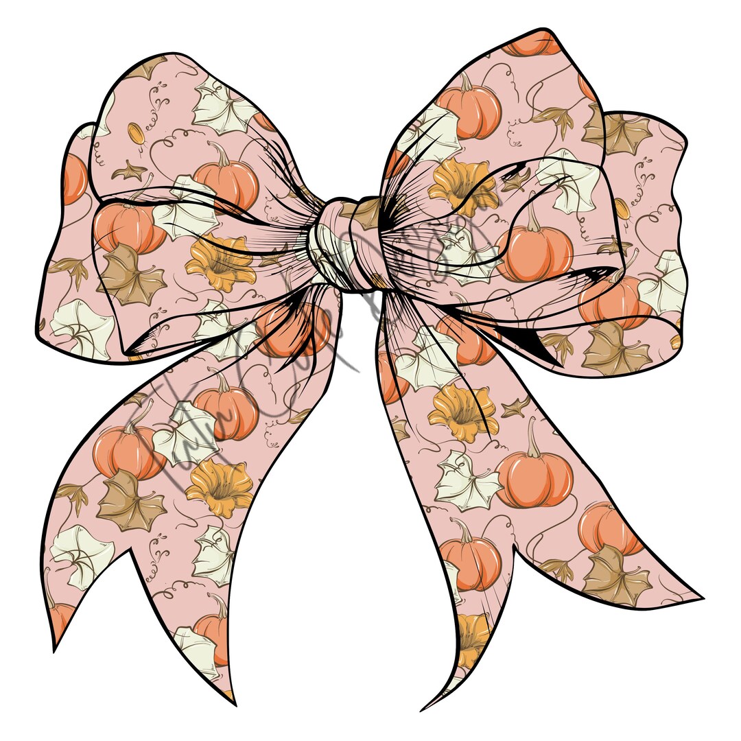 Fall Bow Png - Etsy