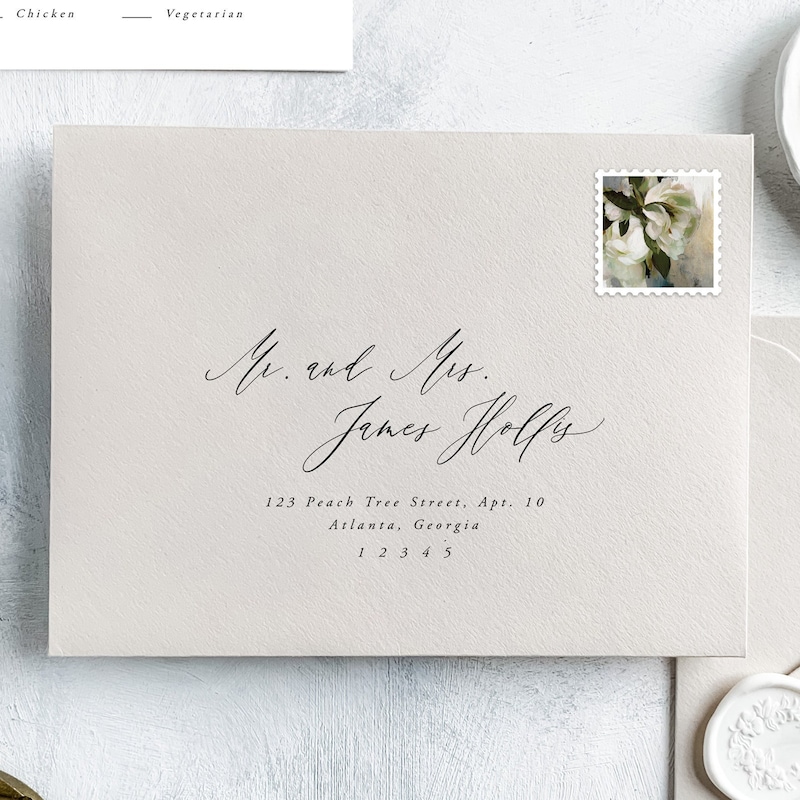 Address Calligraphy - Etsy