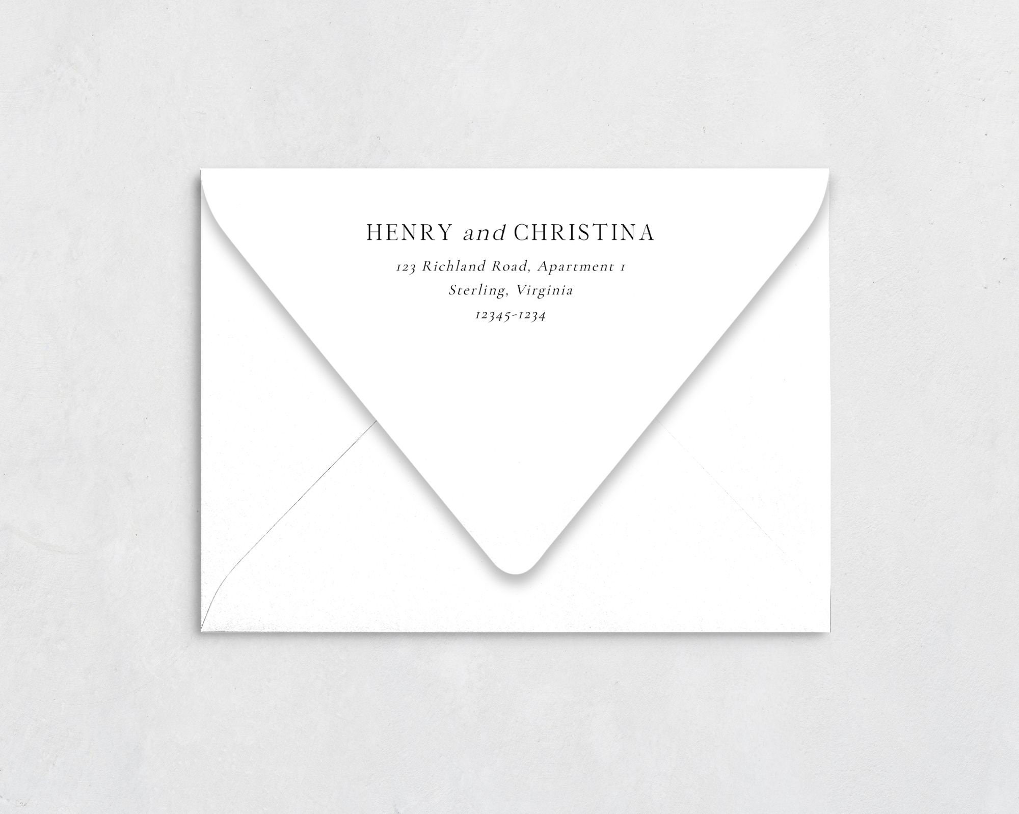 Wedding Envelope Template Give Your Invitation Envelopes the | Etsy