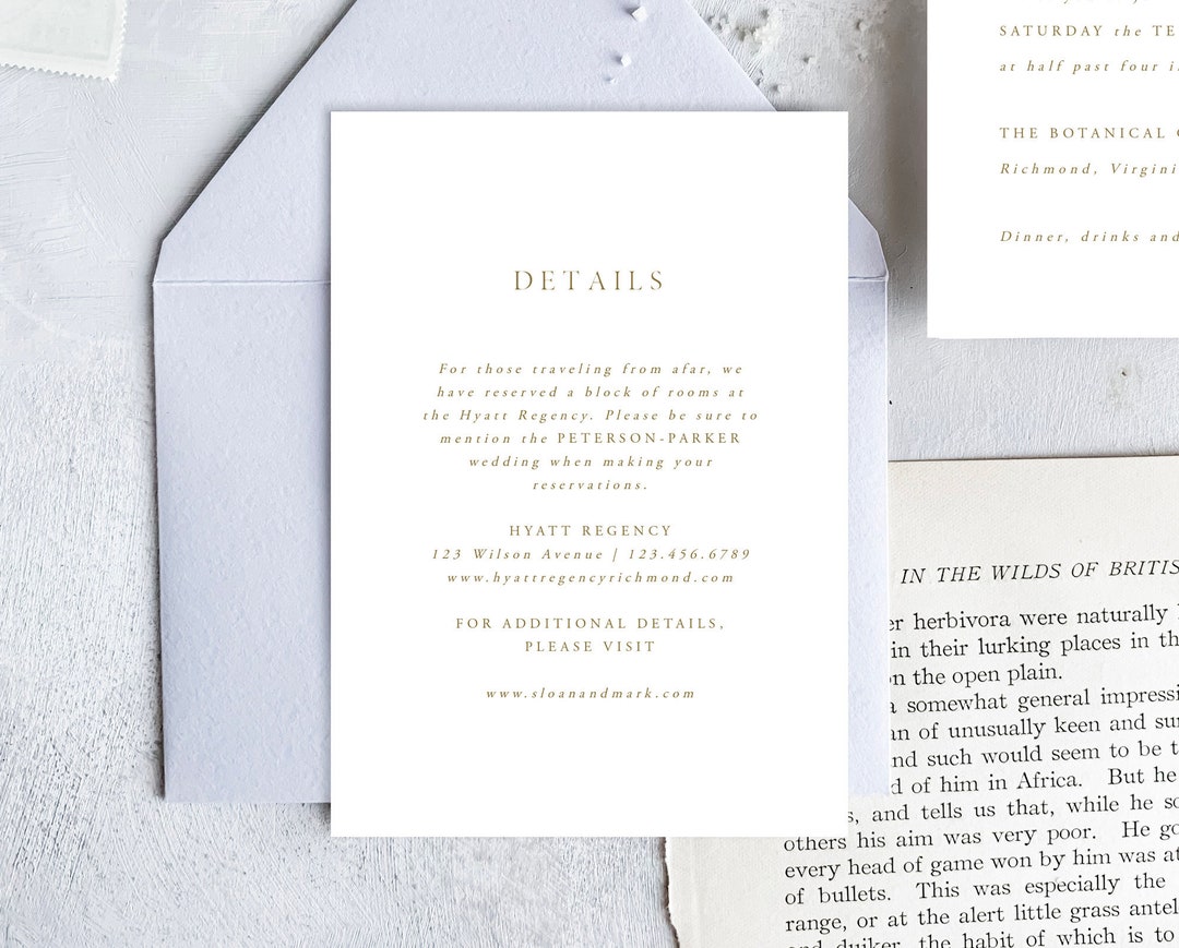 Simple Details Template | 100% Editable Details Template You Can ...