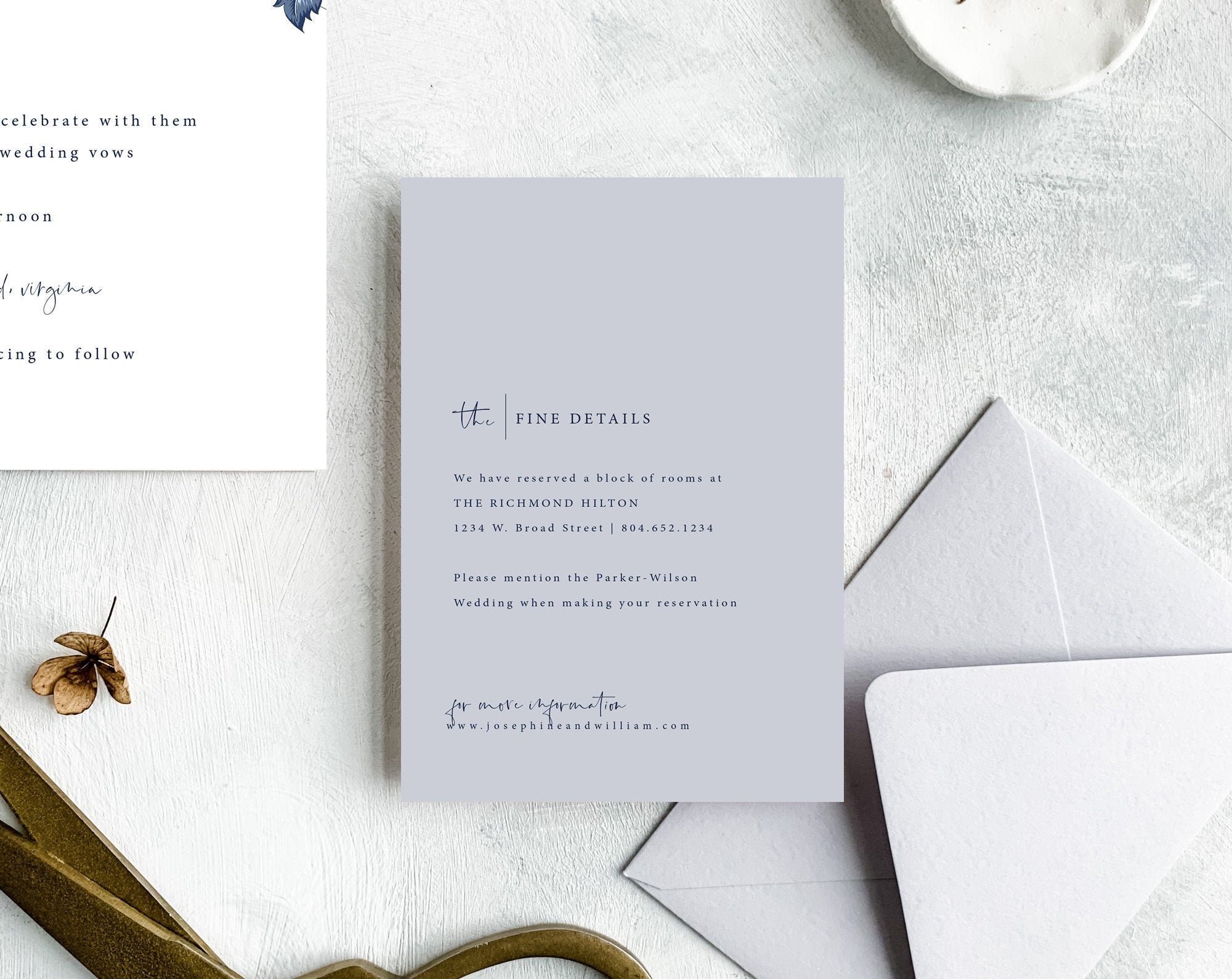 Details Card Template Printable Wedding Information Card - Etsy