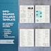 Canva Infographic Syllabus Editable Template I Instant Download - Etsy