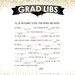GRAD Libs mad Libs Game in Gold Glitter / Printable Diy - Etsy