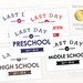LAST DAY of SCHOOL Fillable Editable Re-usable Microsoft - Etsy