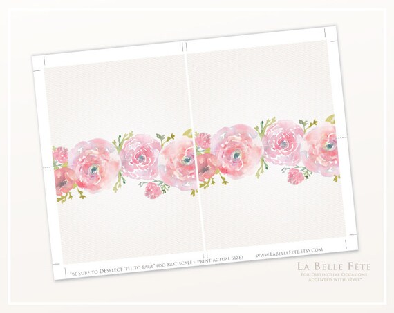 Paper & Party Supplies Party Supplies Place Cards Printable Word file ...