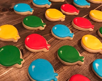 Balloon cookies | Etsy