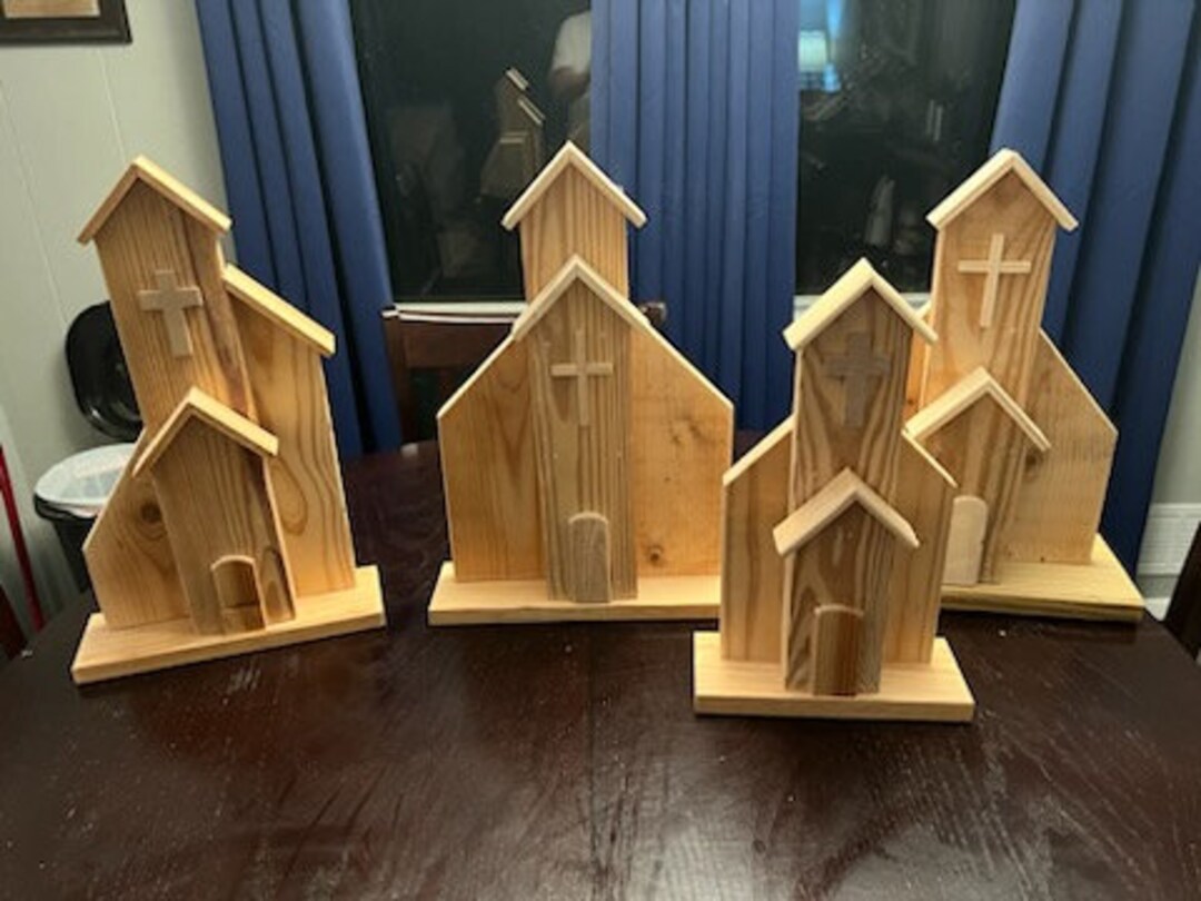 Rustic Churches - Etsy