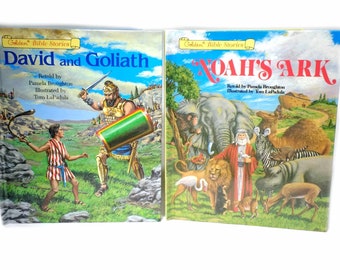 David and Goliath - Etsy