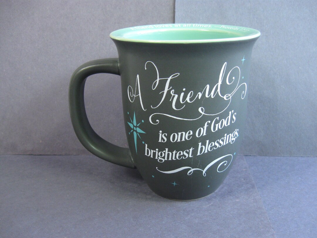 Abbey Press Coffee Mug, Bible Verse Mug, Religious Gift, A Friend Loves ...