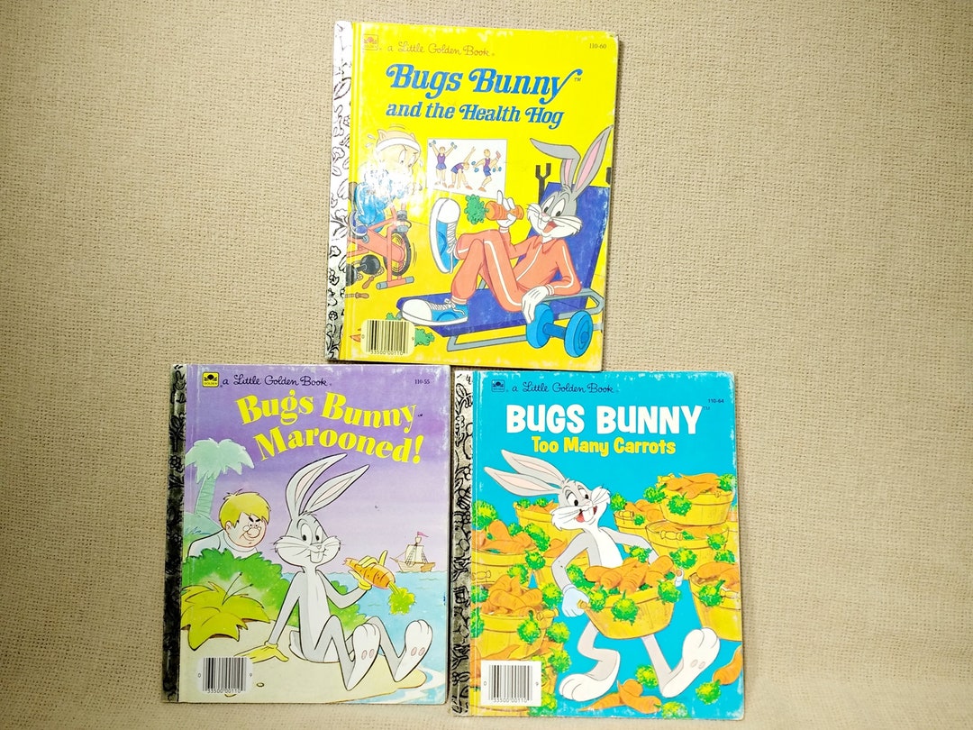 Bugs Bunny A Little Golden Books Set of 3 Bugs Bunny and the - Etsy