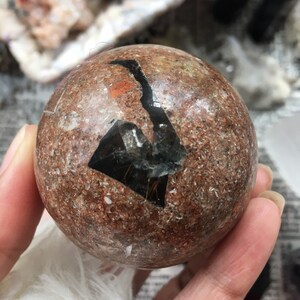 Acicular Sphere With Golden Needles, Rutilated Sphere, Rutile Sphere ...