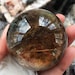 Acicular Sphere With Golden Needles, Rutilated Sphere, Rutile Sphere ...