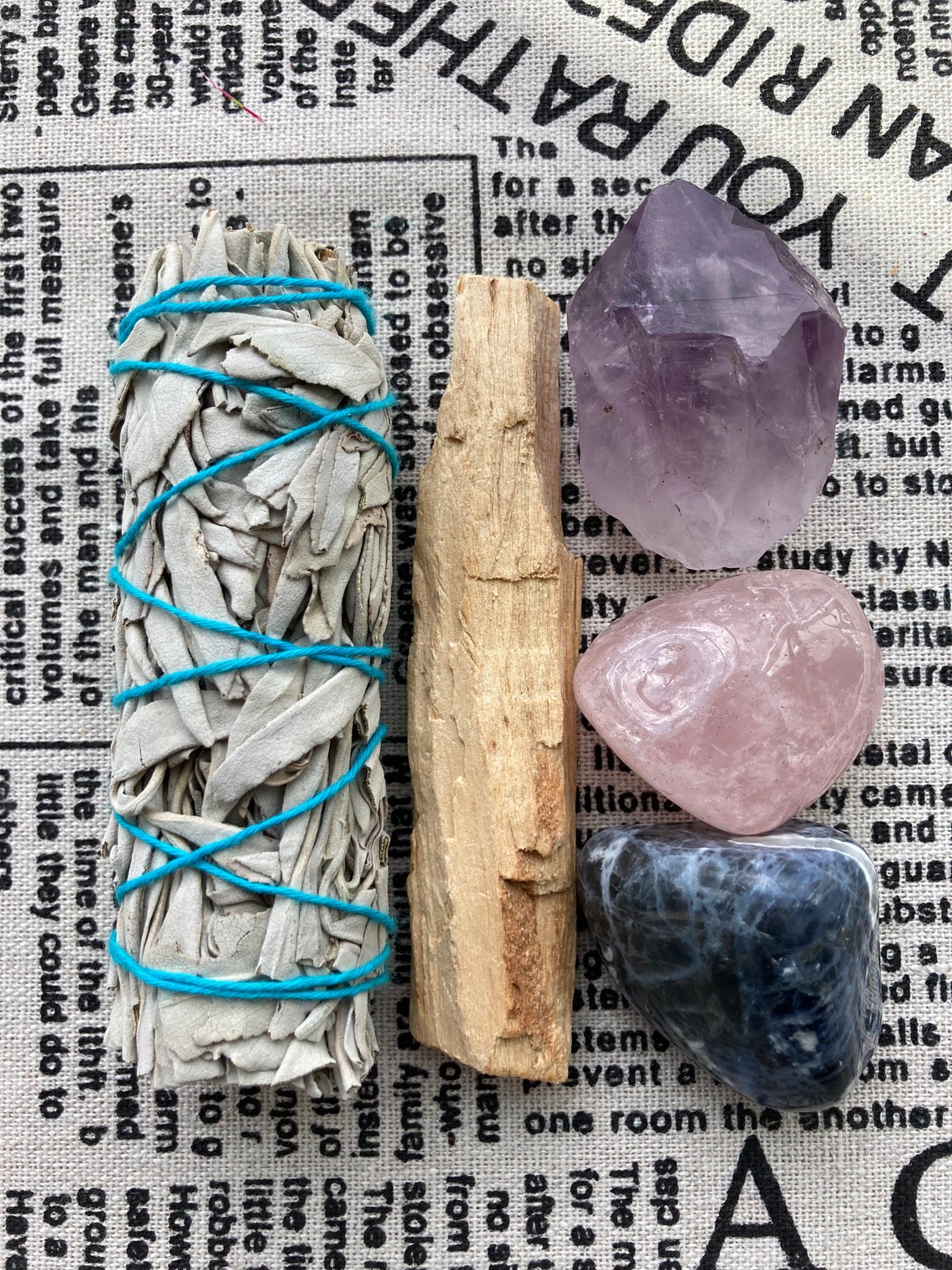 Sage Smudge Kit Smudge Kit White Sage Smudge Kit & Healing | Etsy