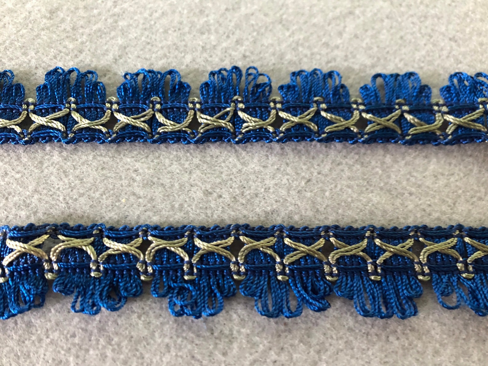 Antique Scalloped Looped Silk Fringe Ribbon Trim | Etsy