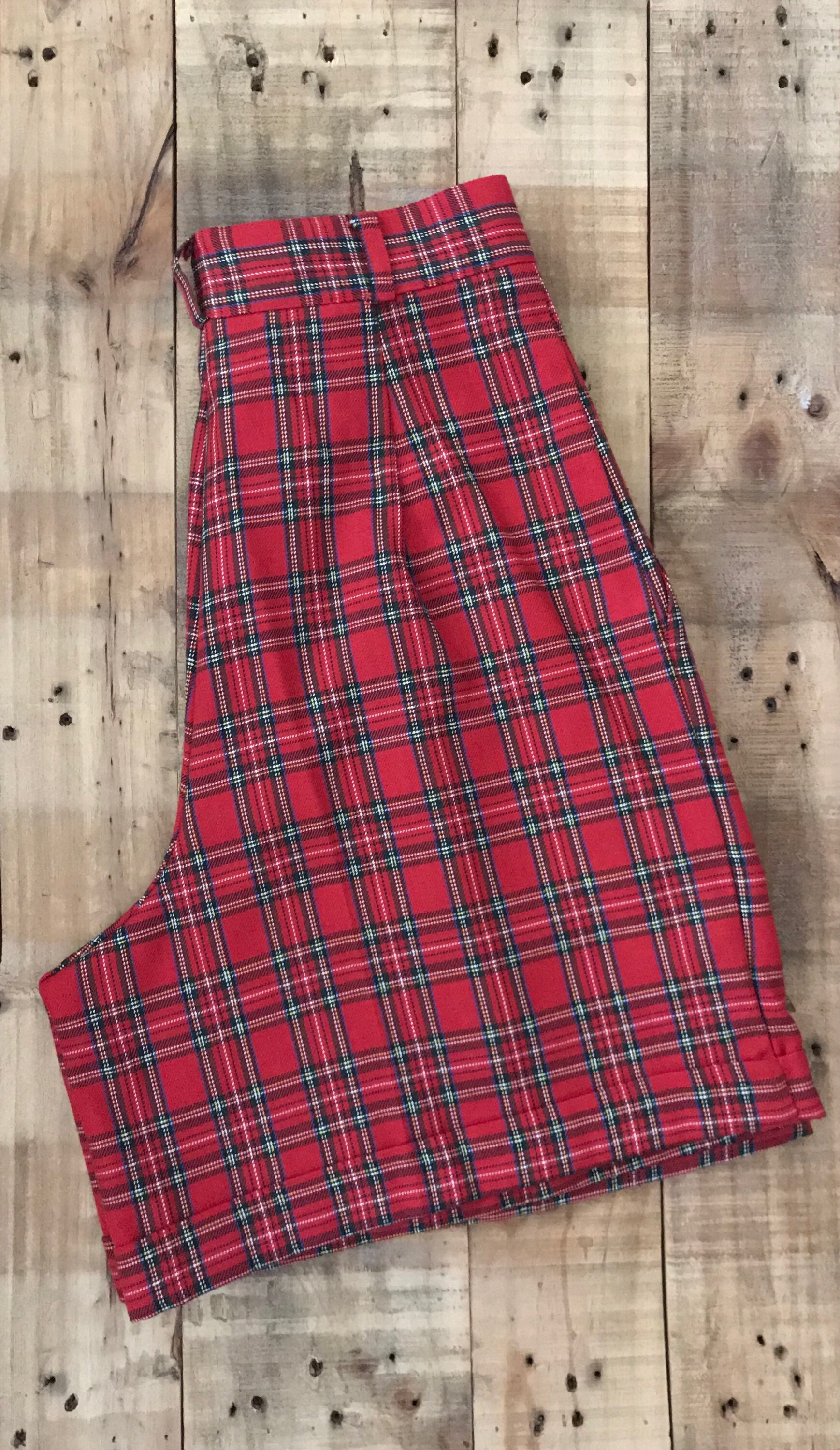 25/26" 90's Plaid High Waisted Shorts/plaid Shorts/90s Shorts/high ...