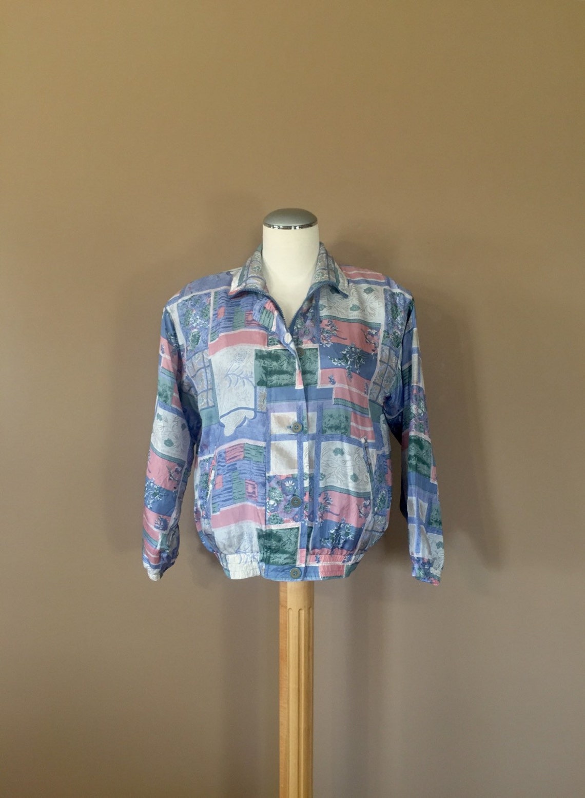 1990s Oversized Windbreaker / 90s Hip Hop Clothing / Jacket / | Etsy