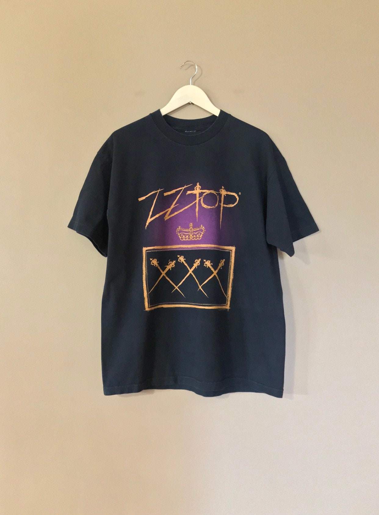 Vintage ZZ Top T-shirt / 90s ZZ Top Band Tshirt / Band Tee / Band Shirt ...
