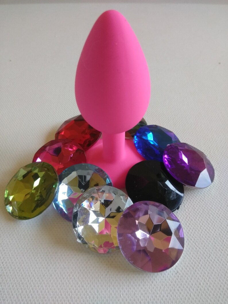 Princess Jewel Silicone Butt Plug Mature Sex Toy Ddlg Anal Etsy