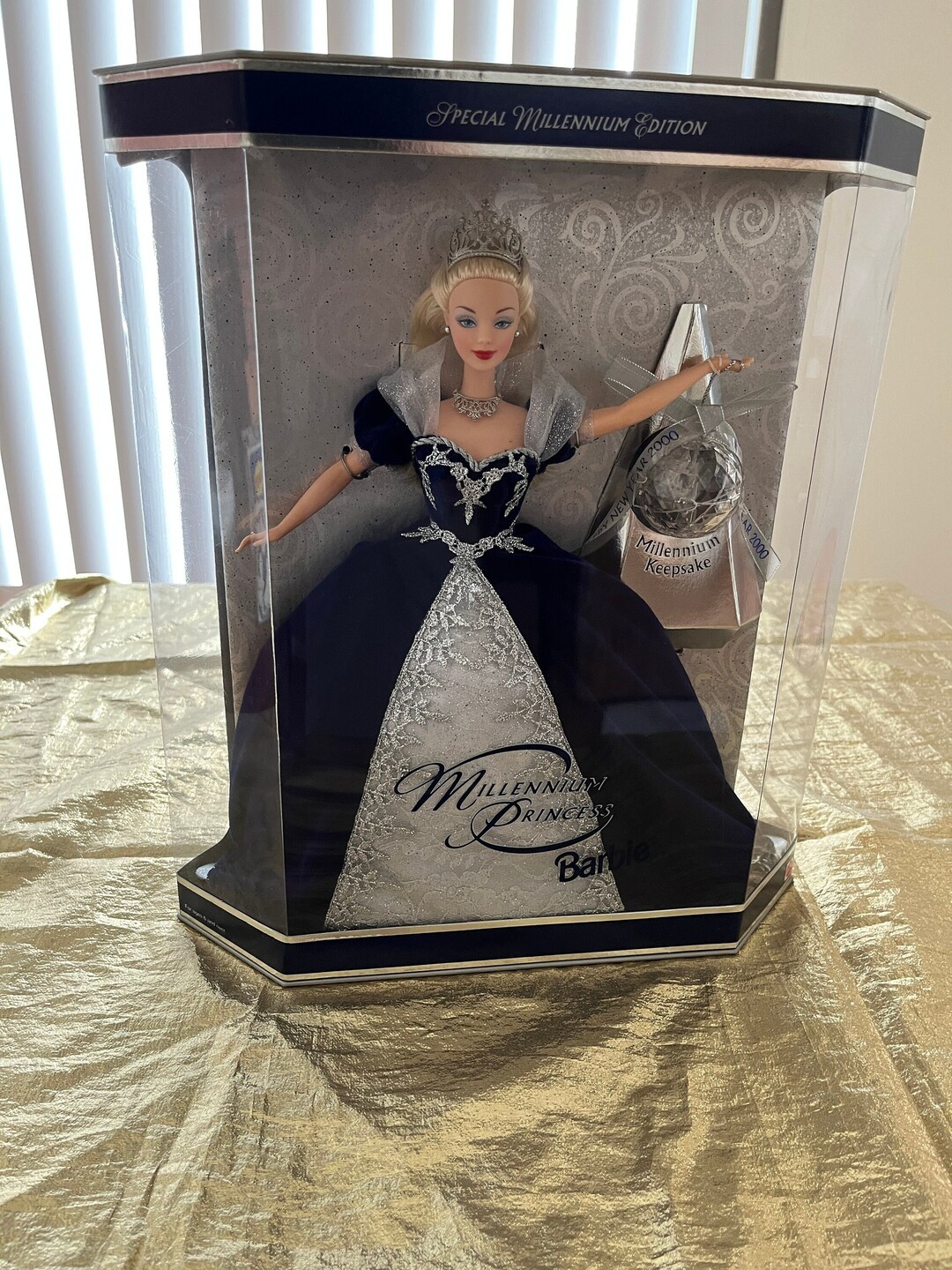 Vintage 1999 Millennium Princess Barbie Doll With Year 2000 Keepsake ...