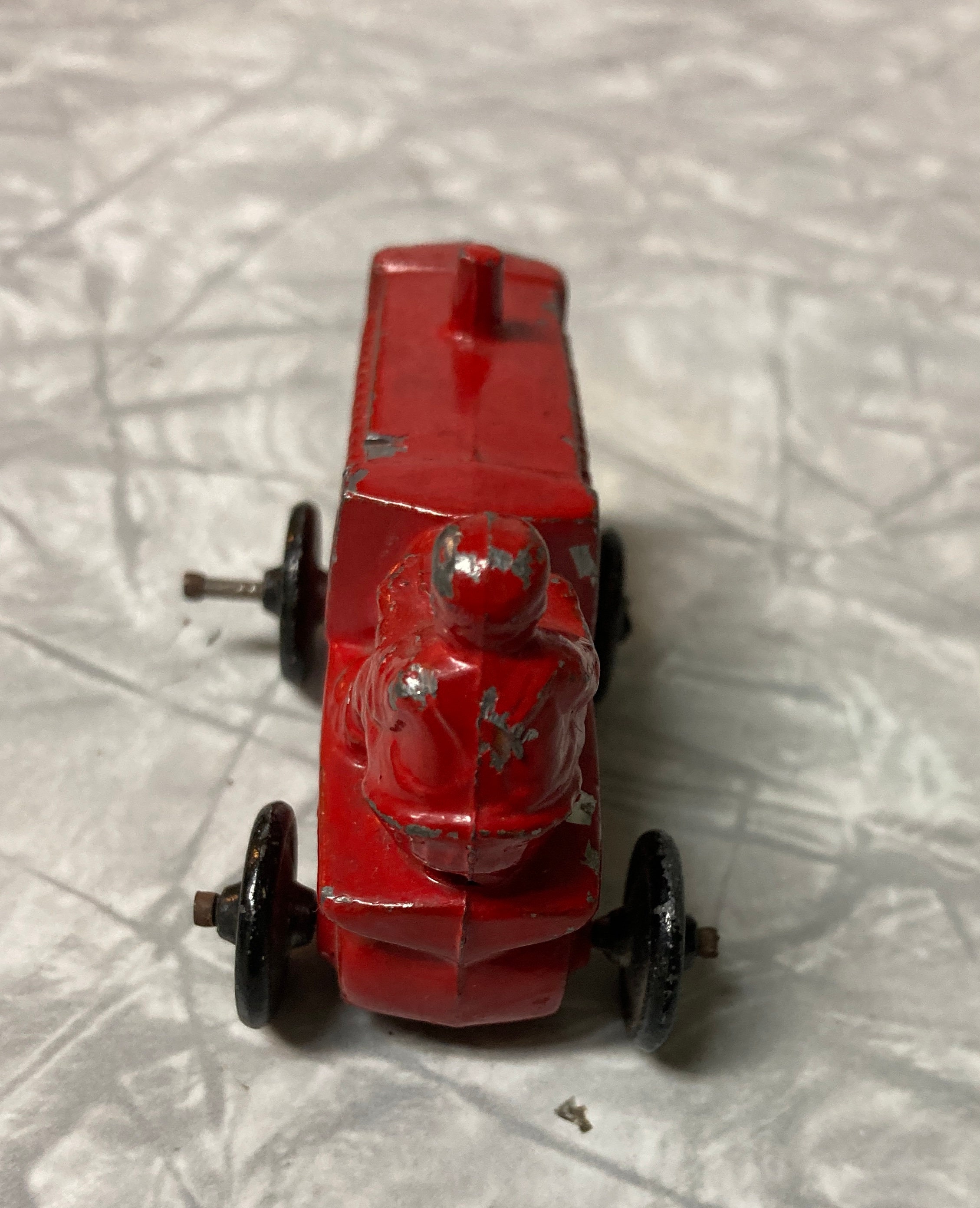 Vintage Red Slush Mold Cast Metal Toy Tractor Farm Toy Car - Etsy