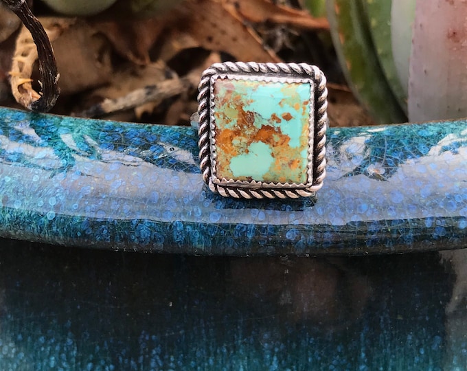Kingman Rising Phoenix Turquoise Ring Size 5 1/4 or Larger up to 8 ...