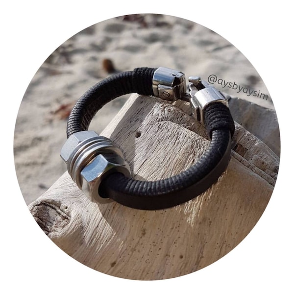 Hex Nut Bracelet - Etsy