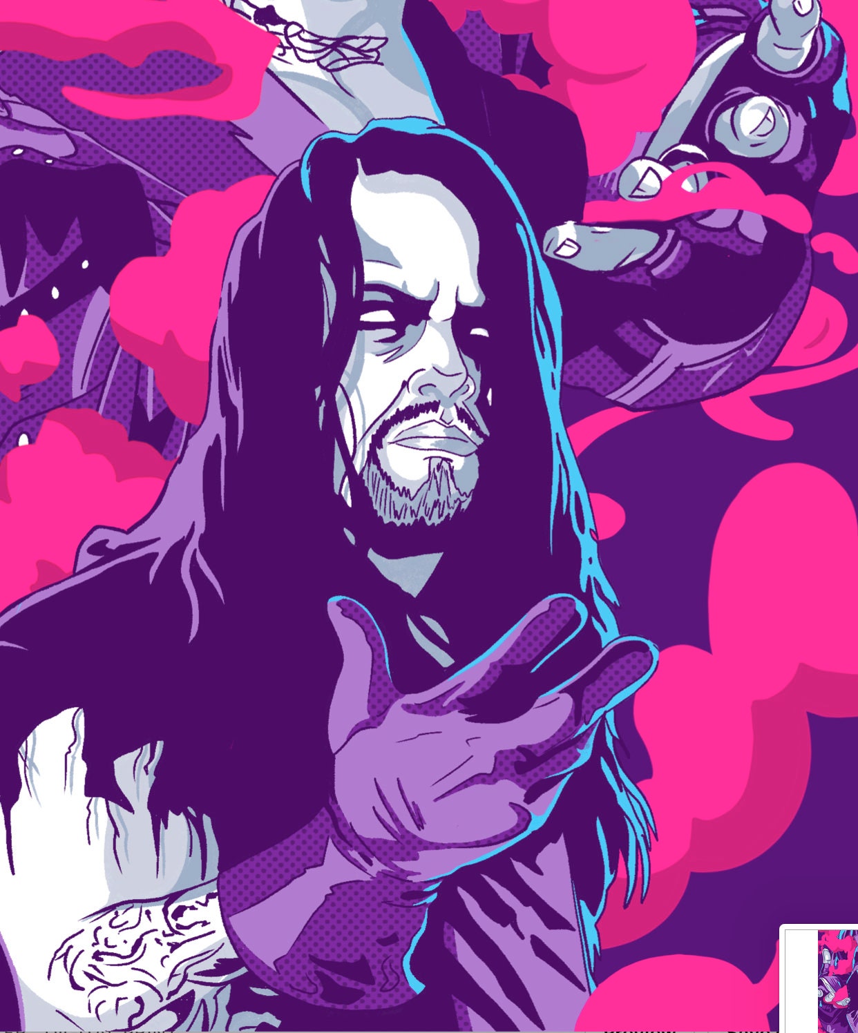UNDERTAKER - DIGITAL PRINT - Etsy