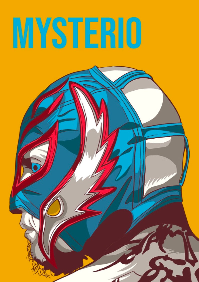 Pro Wrestler Art Commissions - Etsy